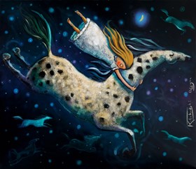 Pinto i Clara - Adam Kołakowski - Olej - Art In House Dom Aukcyjny