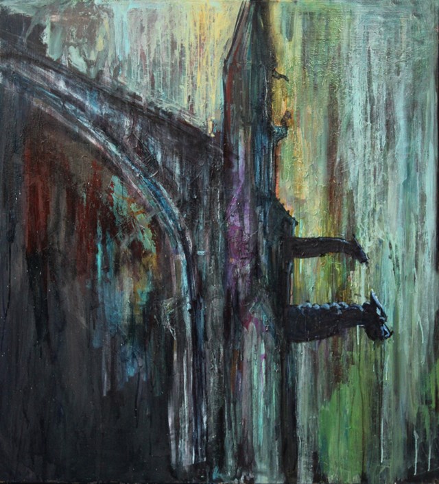 Dwa gargulce - Dawid Masionek - Ekspresjonizm - Art In House