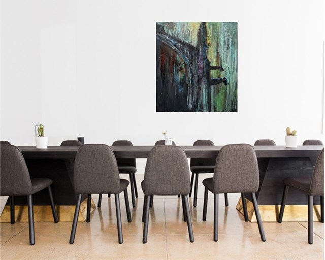 Dwa gargulce - Dawid Masionek - Ekspresjonizm - Art In House