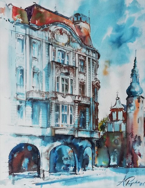 Adam Papke - artist - Art in House Art Gallery