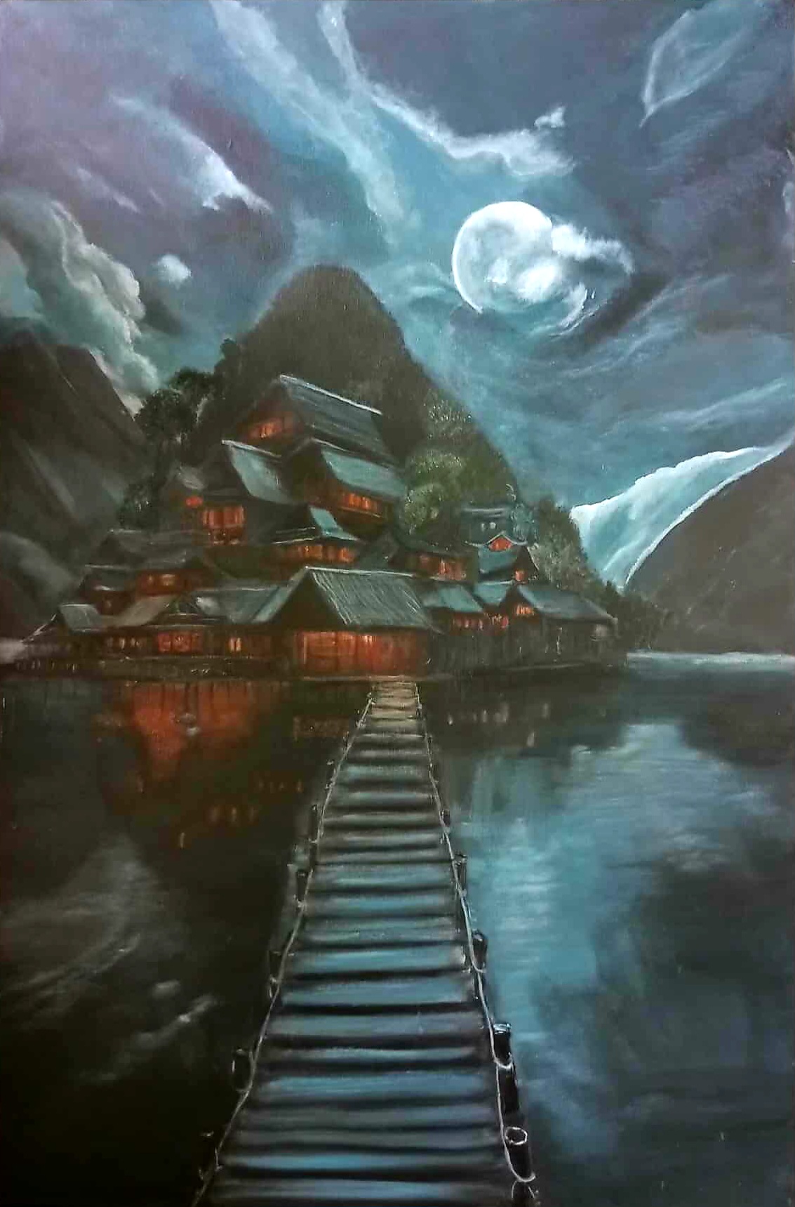 Nocna przystań - Anna Stawarz - Ekspresjonizm, Realizm - Art In House