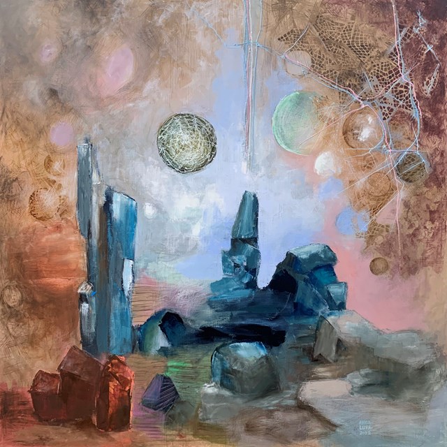 Kamienie X - Anna Lupa-Suchy - Abstrakcja, Ekspresjonizm, Surrealizm ...